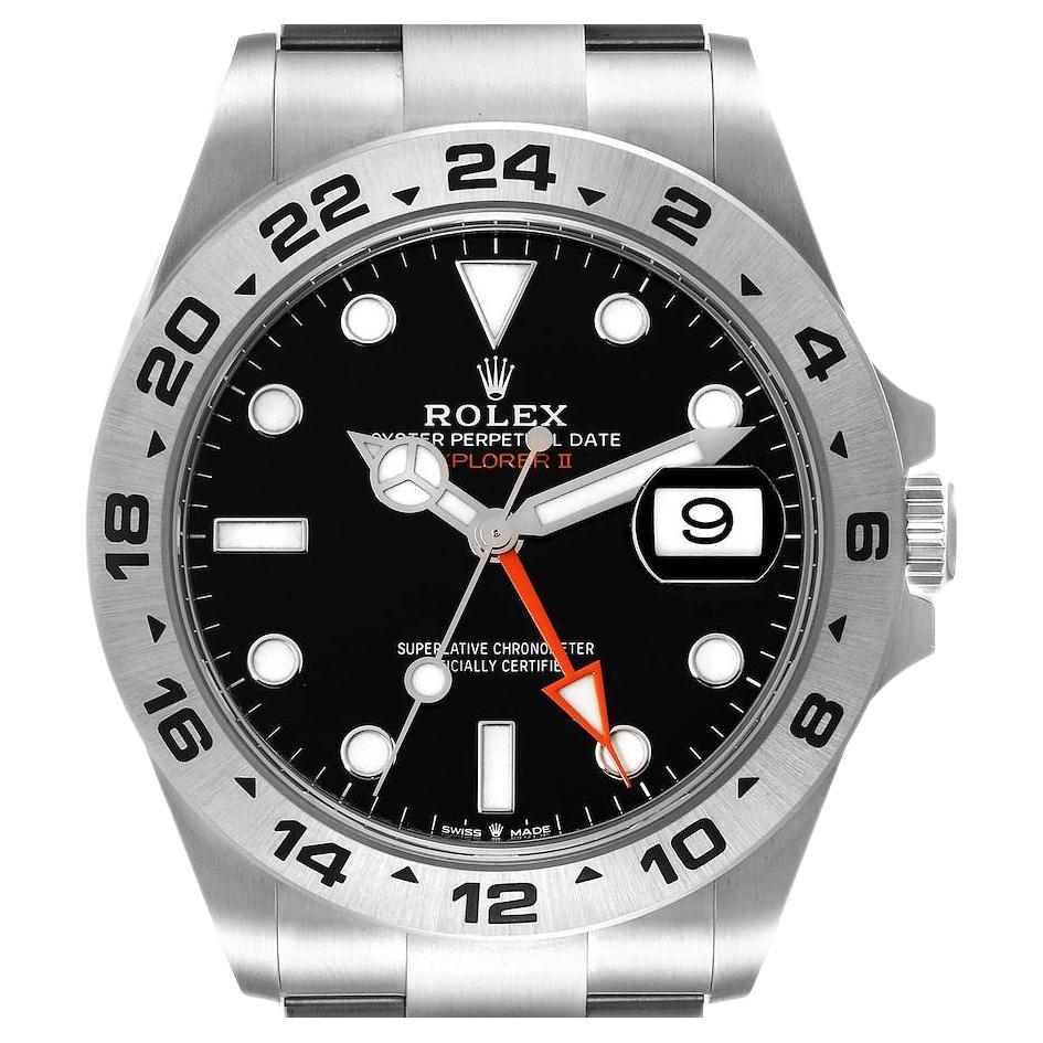Rolex Explorer II Black PVD/DLC Coated Stainless Steel Watch For Sale ...