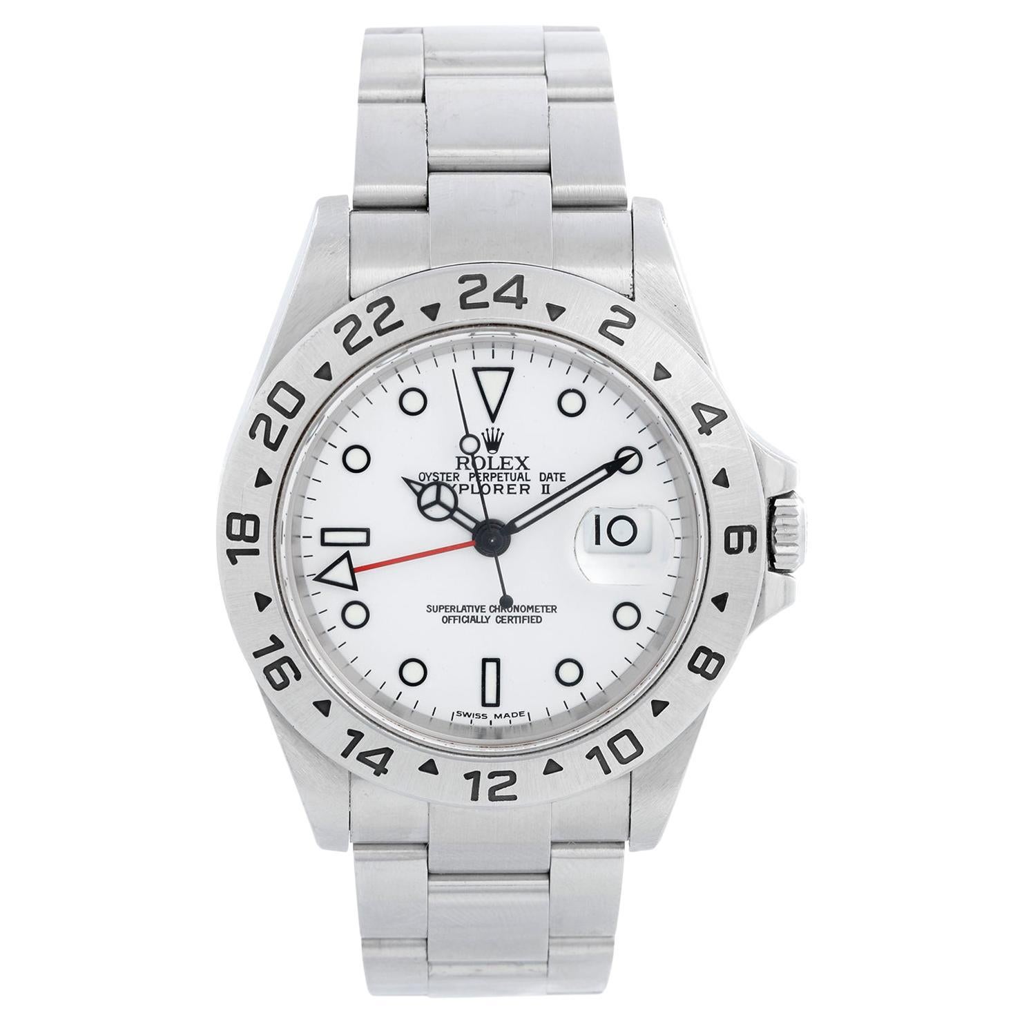 Vintage Rolex Explorer Men's Steel Watch 1016 at 1stDibs