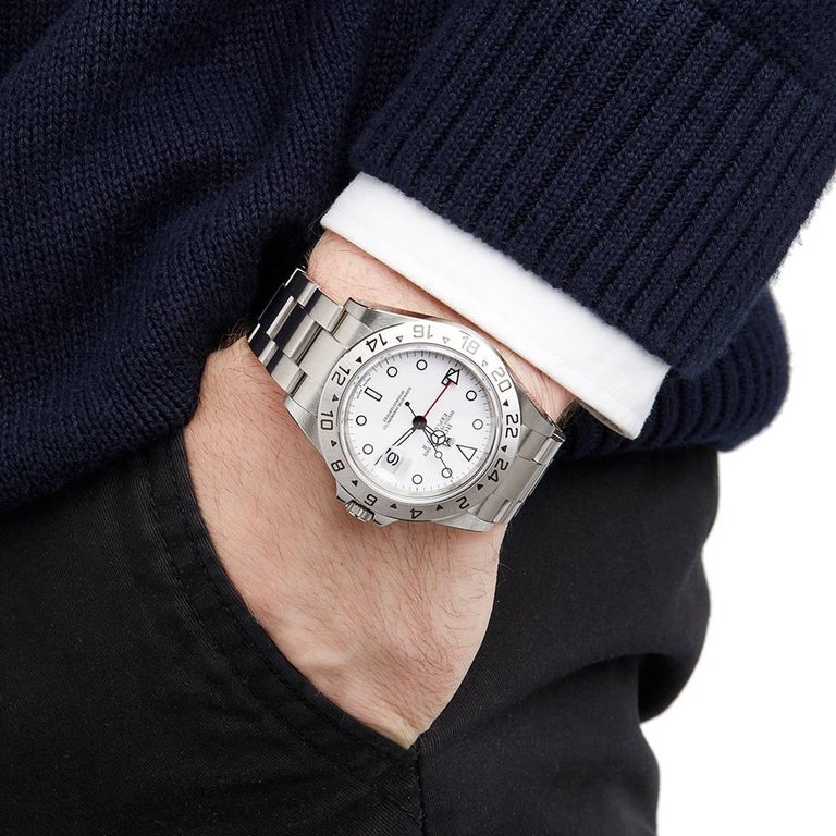 Rolex Explorer II Polar 16570 at 1stdibs