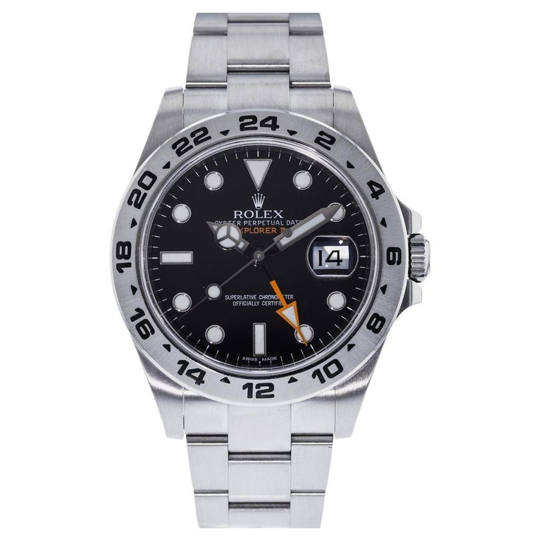 Rolex Explorer II Stainless Steel Watch 216570 For Sale at 1stDibs ...