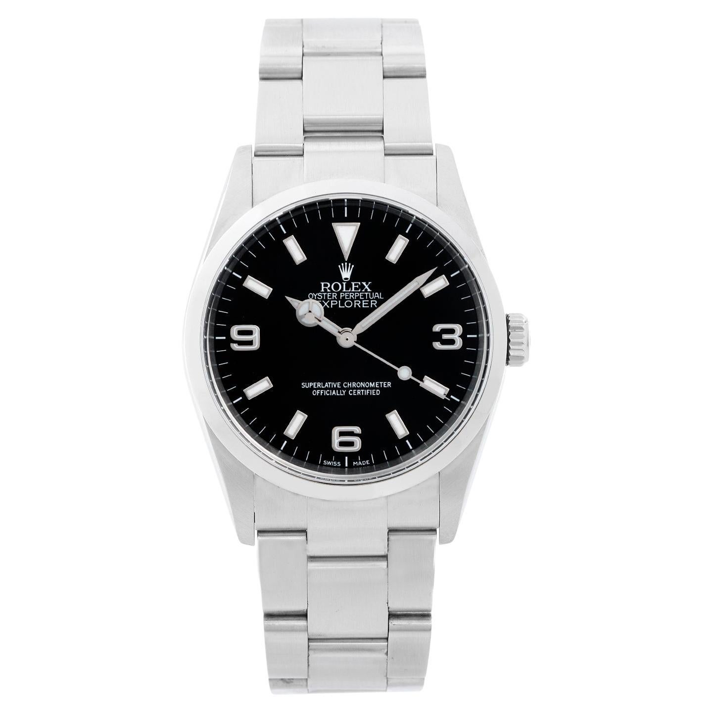 Rolex Explorer 114270 Men's Watch For Sale at 1stDibs