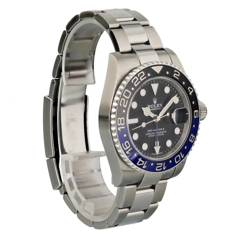 Rolex GMT Master II 116710 Batman Men's Watch at 1stDibs