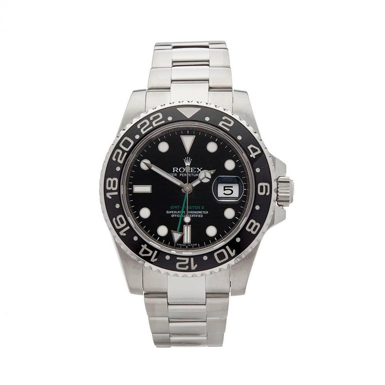 Rolex GMT-Master II 116710LN For Sale at 1stDibs