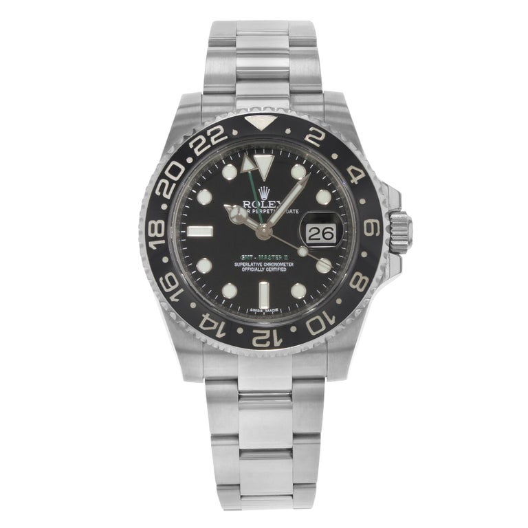 Rolex GMT-Master II 116710LN For Sale at 1stDibs