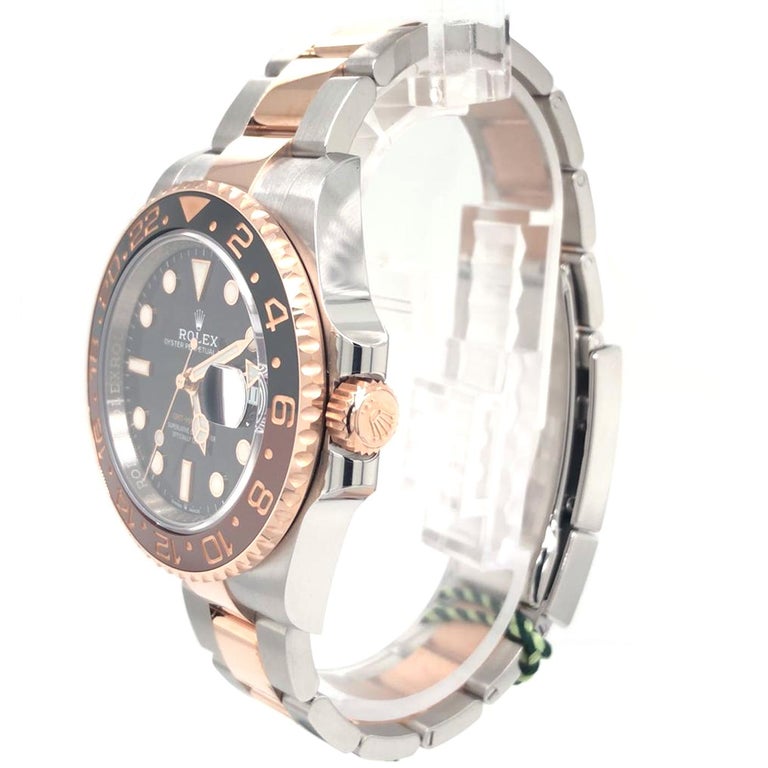 Rolex GMT-Master II 126711CHNR Black Dial Root Beer Bezel Oyster ...