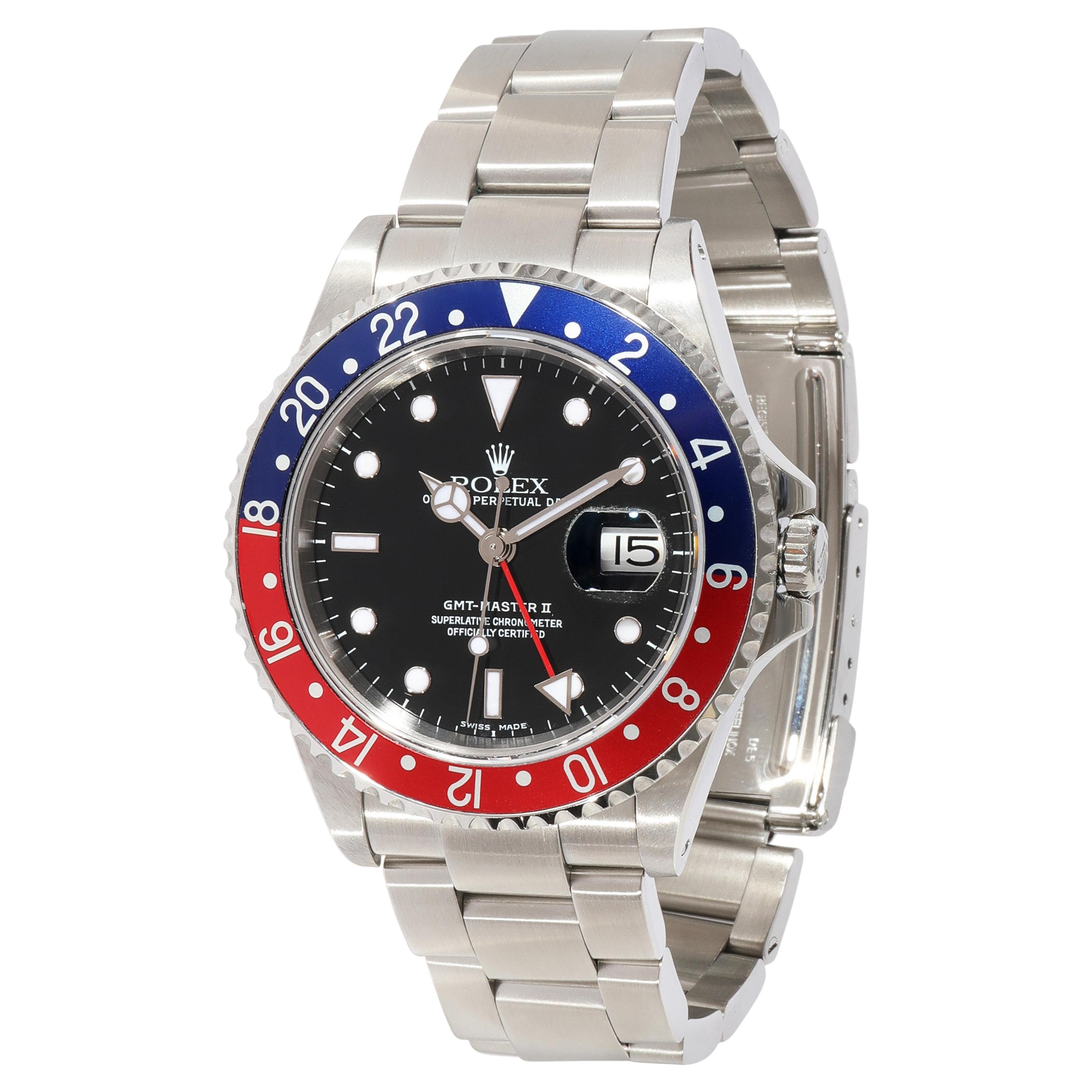 Men's Rolex Yacht-Master II Regatta Watch Stainless Steel Blue Bezel ...