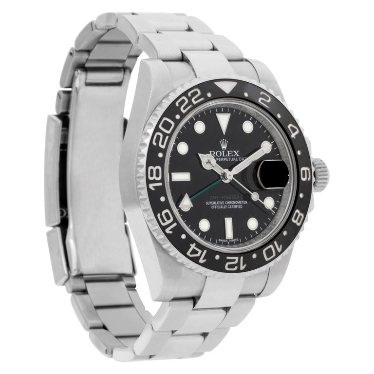 Rolex GMT-Master II 116710LN For Sale at 1stDibs
