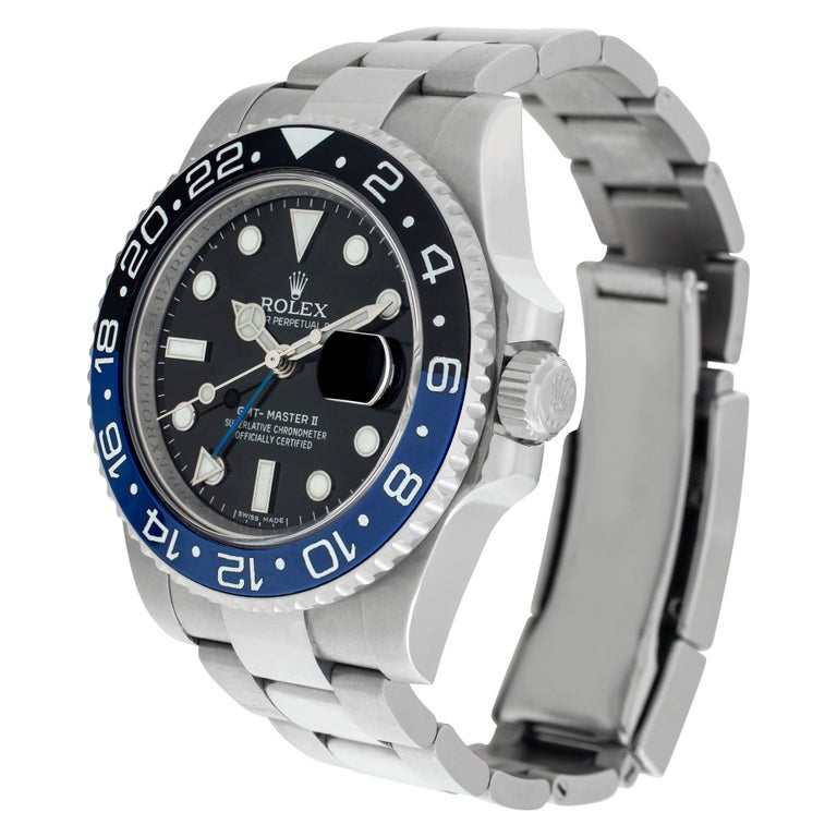 Rolex GMT Master II Batman 116710 For Sale at 1stDibs
