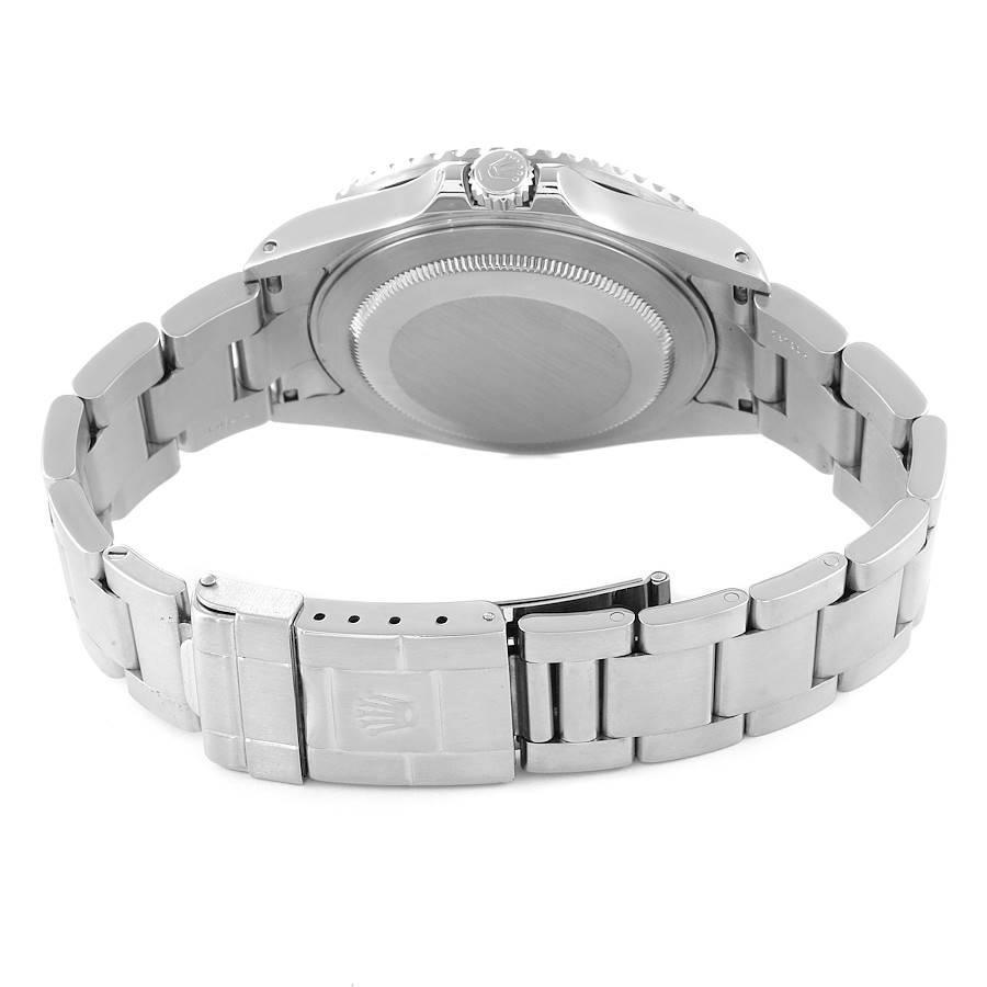 Rolex GMT Master II Black Bezel Steel Mens Watch 16710 Box Papers For ...