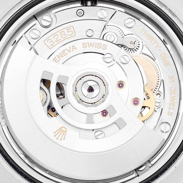 Rolex GMT Master II Black Blue Batgirl Jubilee Mens Watch 126710 Box ...