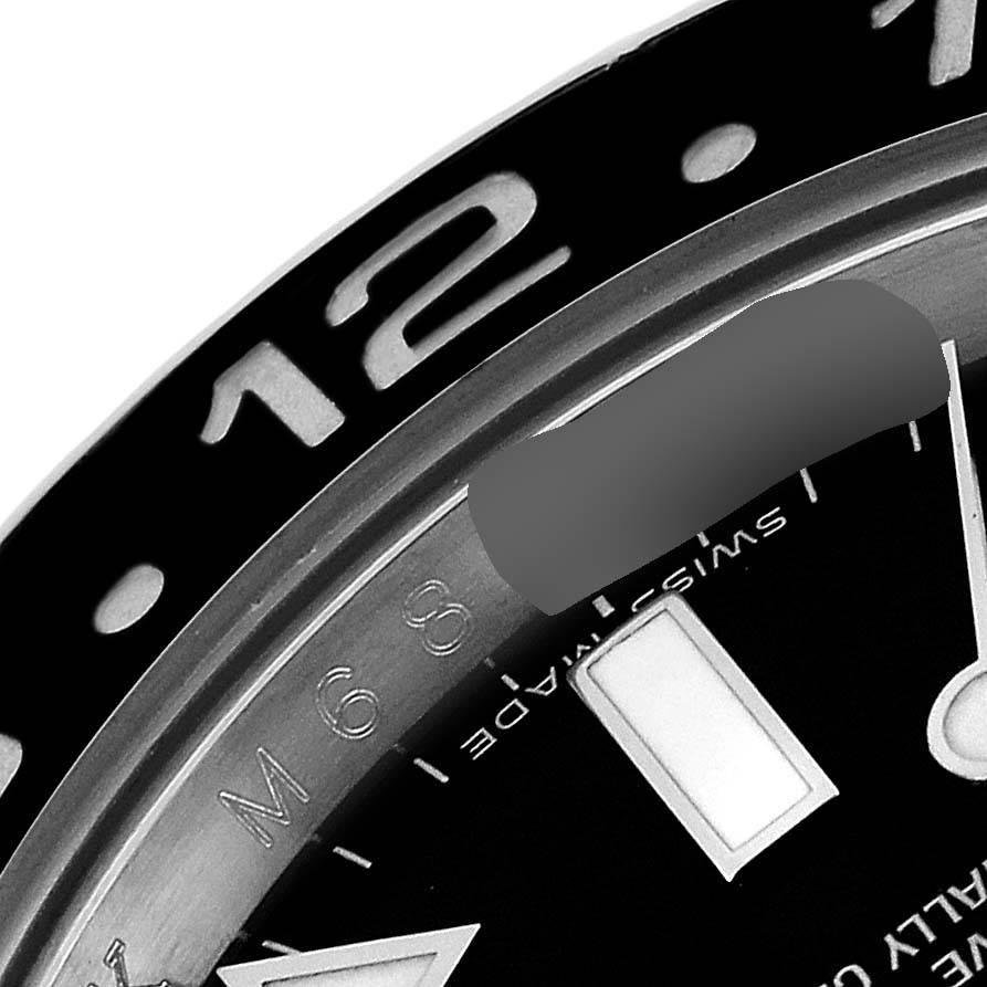 Rolex GMT Master II Black Dial Ceramic Bezel Steel Mens Watch 116710 ...