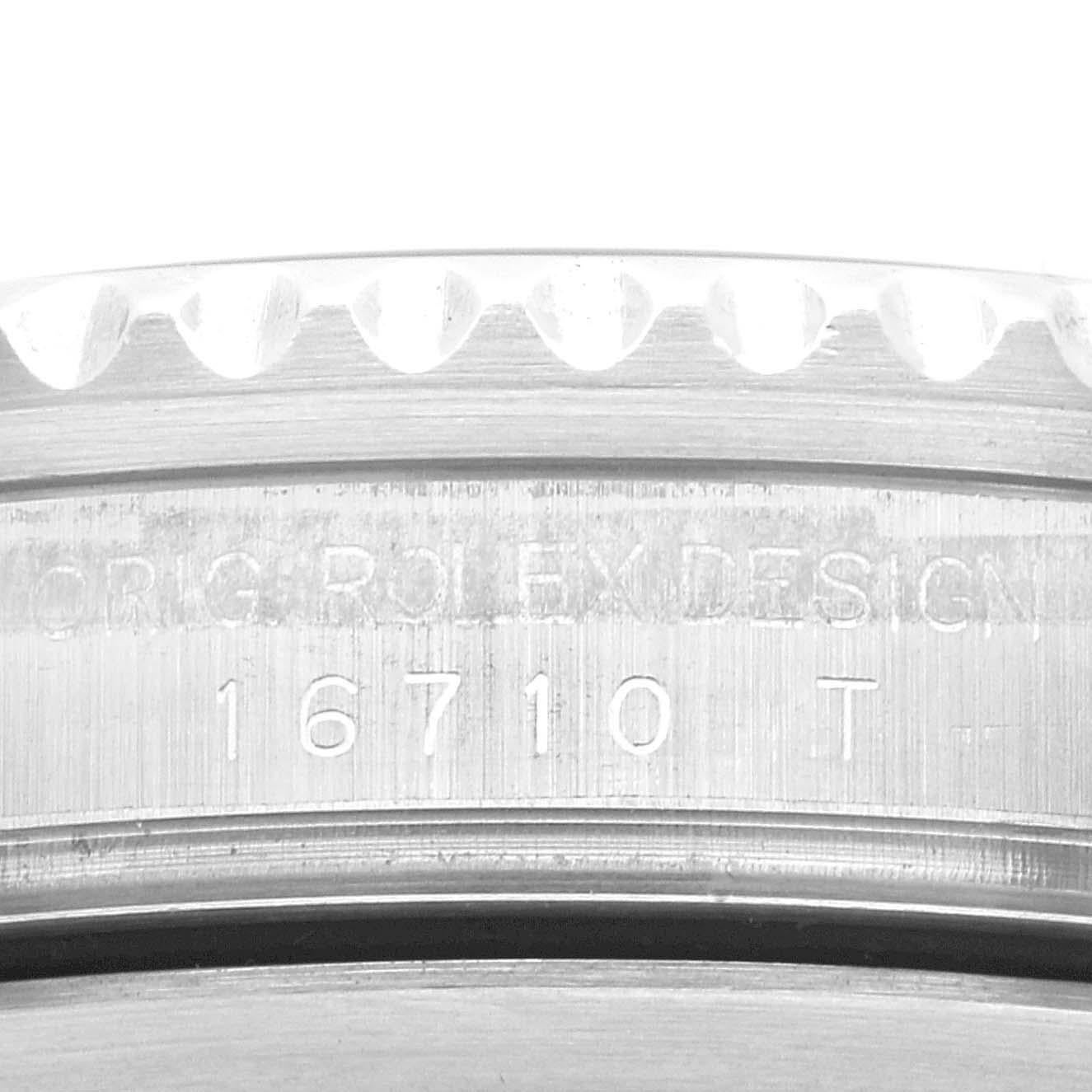 Rolex GMT Master II Black Red Coke Bezel Steel Mens Watch 16710 For ...