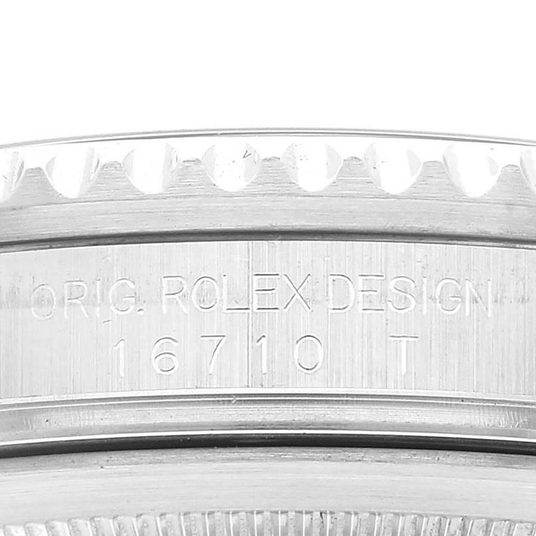 Rolex GMT Master II Black Red Coke Bezel Steel Mens Watch 16710 For ...