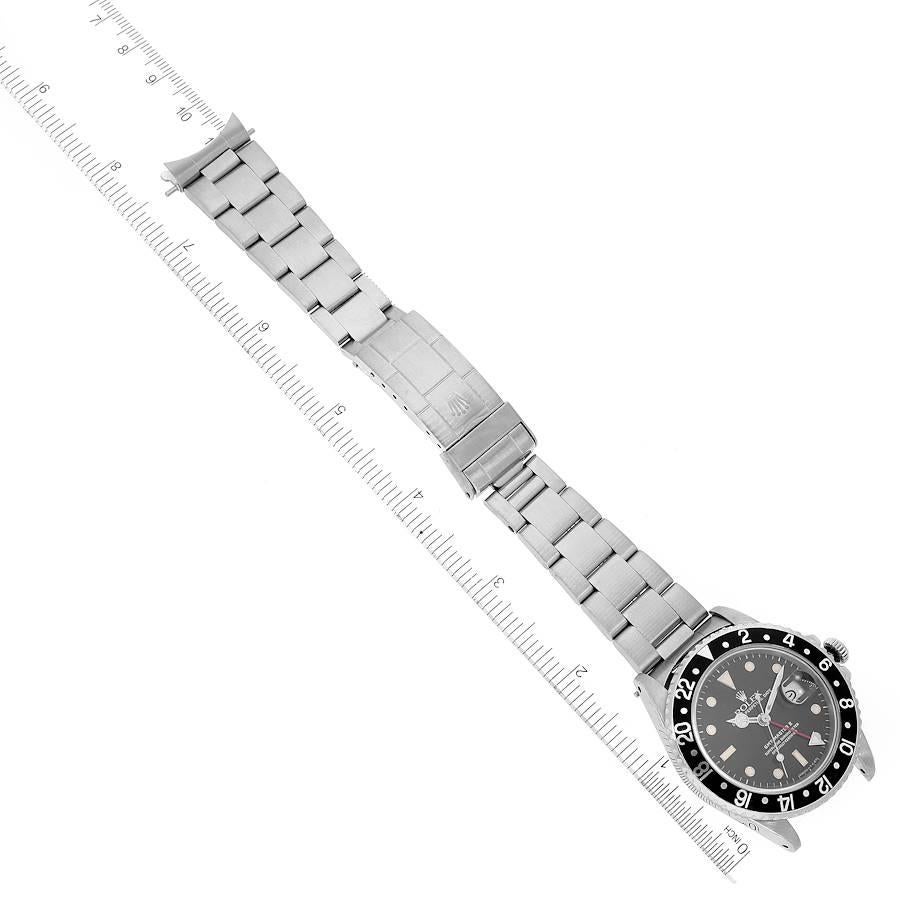 Rolex GMT Master II Fat Lady Vintage Steel Mens Watch 16760 For Sale at ...
