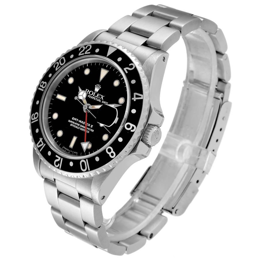 Rolex GMT Master II Fat Lady Vintage Steel Mens Watch 16760 For Sale at ...