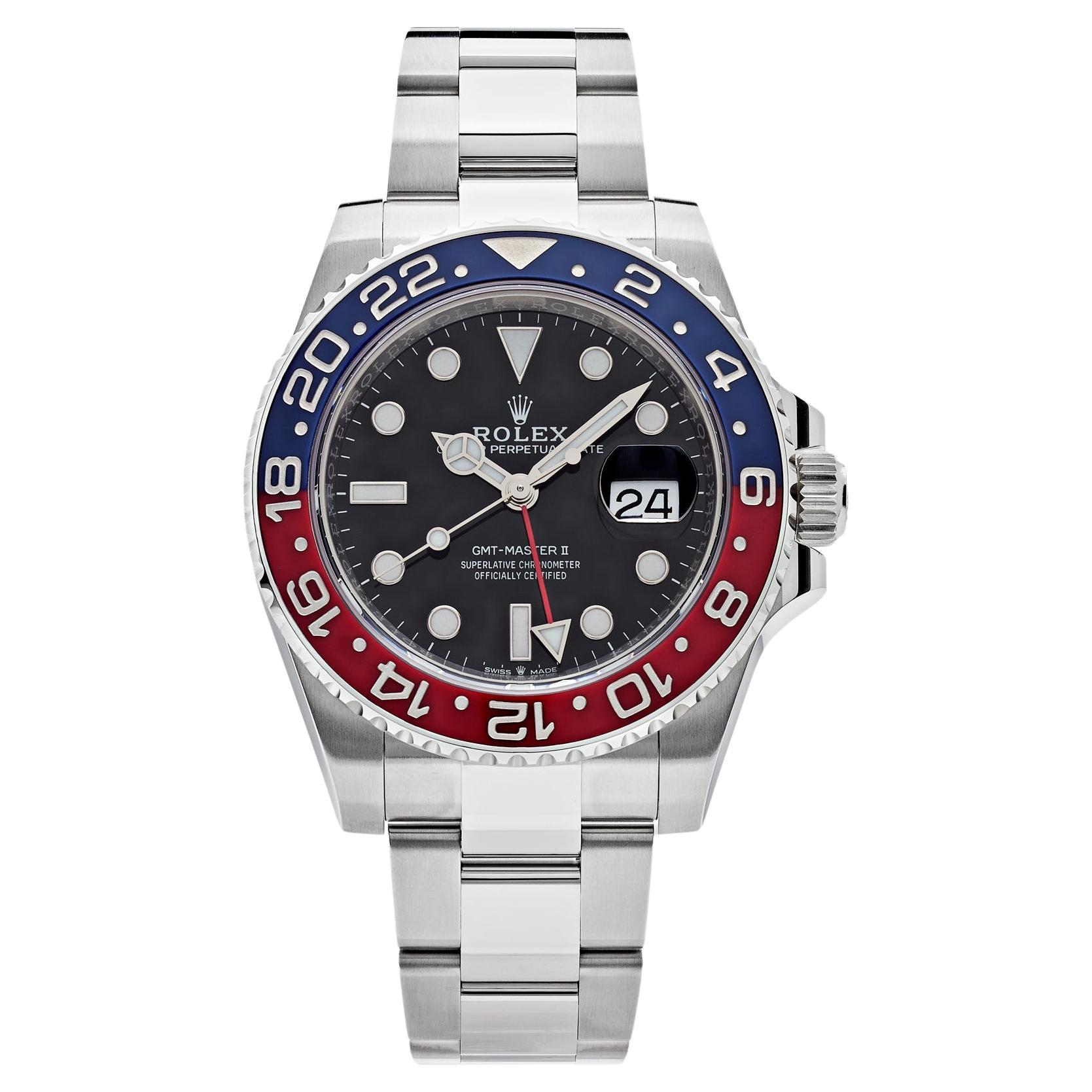 Rolex GMT-Master II Pepsi Stainless Steel Jubilee 126710BLRO (2020) For ...