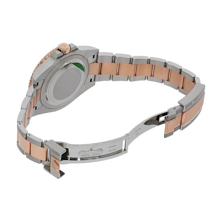 Rolex GMT Master II Root Beer Stainless Steel and Rose Gold Watch ...