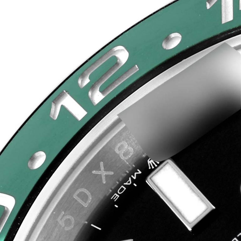 Rolex GMT Master II Sprite Bezel Oyster Steel Mens Watch 126720 Unworn ...