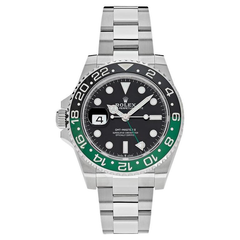 Rolex GMT-Master II Oyster Sprite en acier souple 126720VTNR En vente ...