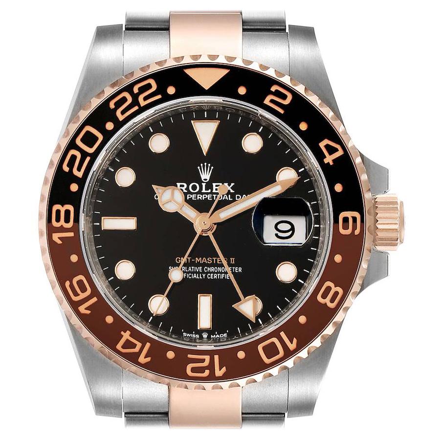 Rolex GMT Master II Steel Everose Gold Men's Watch 126711 Unworn For ...