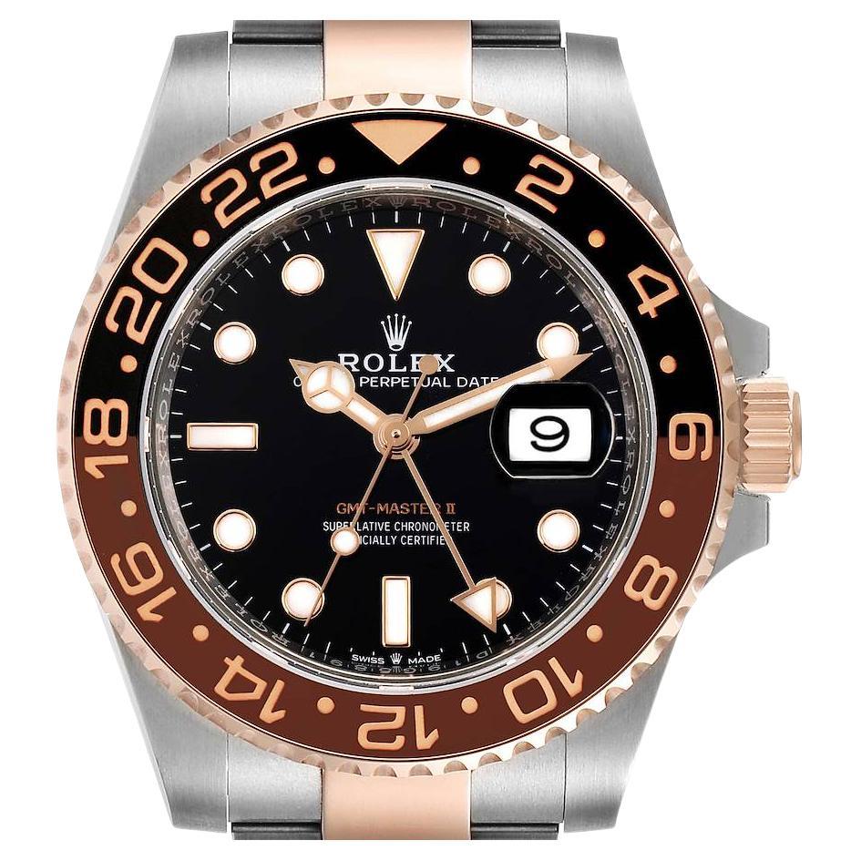 Rolex GMT-Master II 126715CHNR Root Beer 18K Everose Gold, Unworn Full ...