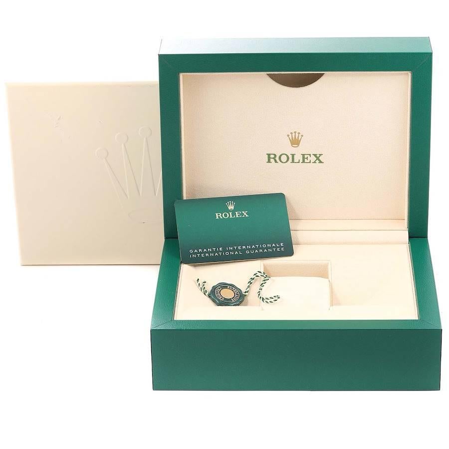 Rolex GMT Master II White Gold Pepsi Bezel Mens Watch 126719 Box Card ...
