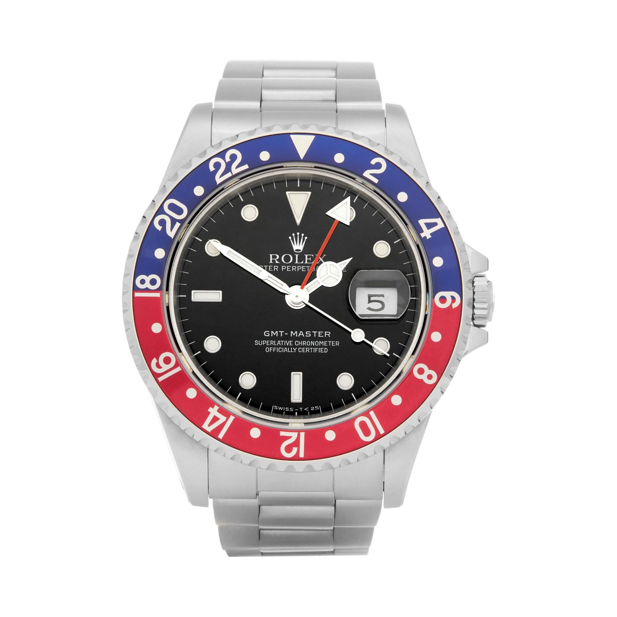 Rolex GMT-Master Pepsi Stainless Steel 16700 at 1stDibs | rolex 16700 ...