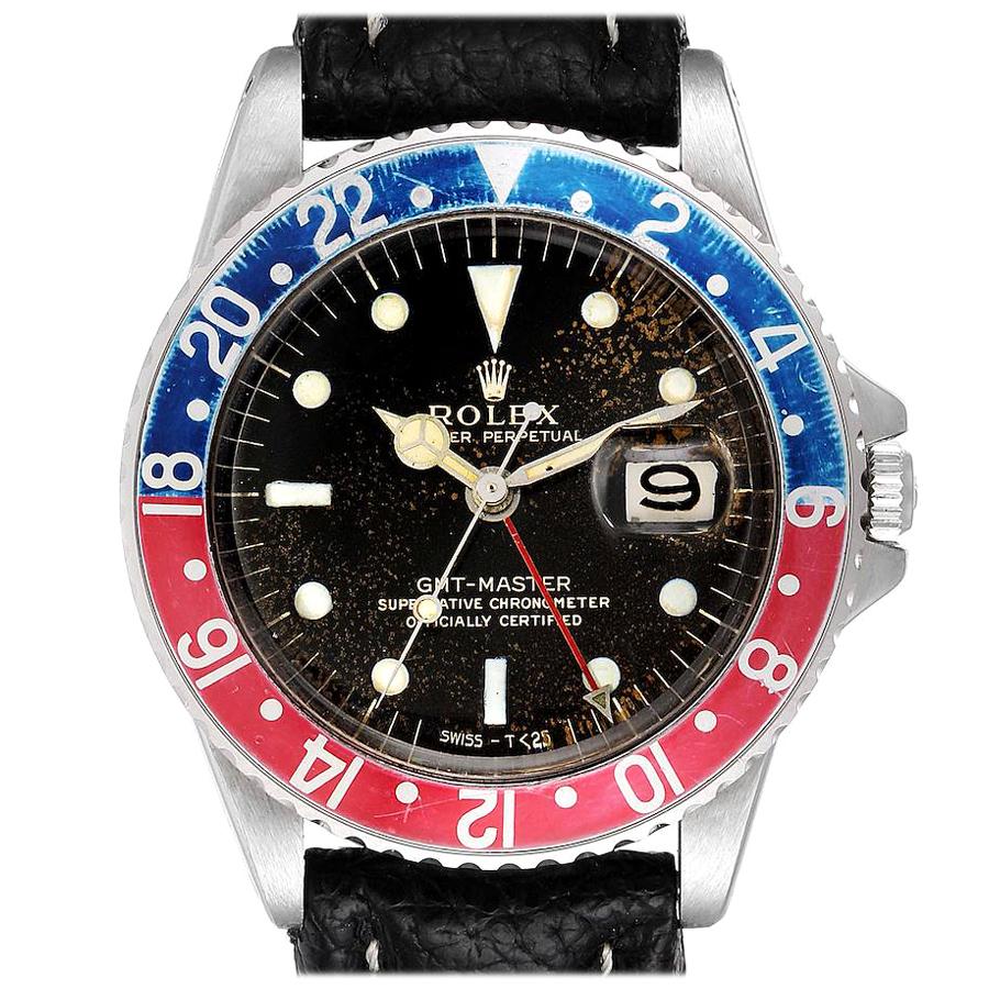 ROLEX Steel Gmt-Master ref. 1675 circa 1970/71 at 1stDibs