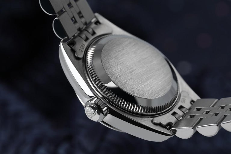 Rolex Ladies 26mm Datejust Blue Vignette Color Dial Classic + Lugs ...