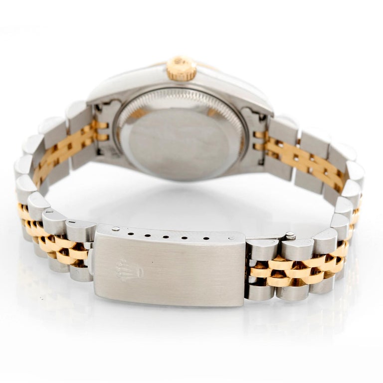Rolex Ladies Datejust 2-Tone Steel and Gold Watch 79173 at 1stDibs