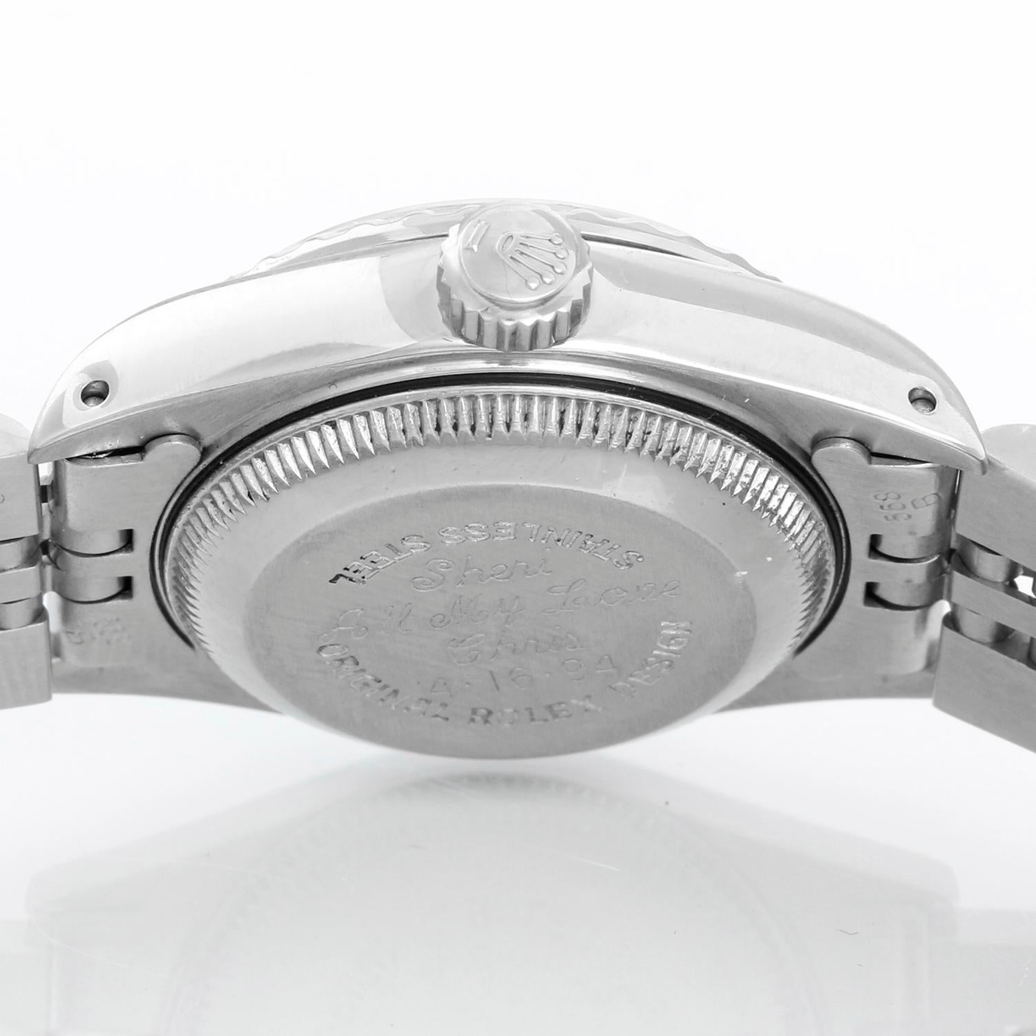 Rolex Ladies Oyster Perpetual Date Watch 69240 at 1stDibs
