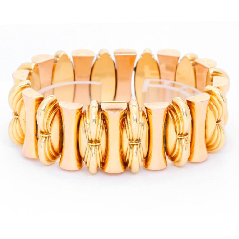 Rolex Ladies Tri-Color Gold Precision Manual Wind Bracelet Wristwatch ...