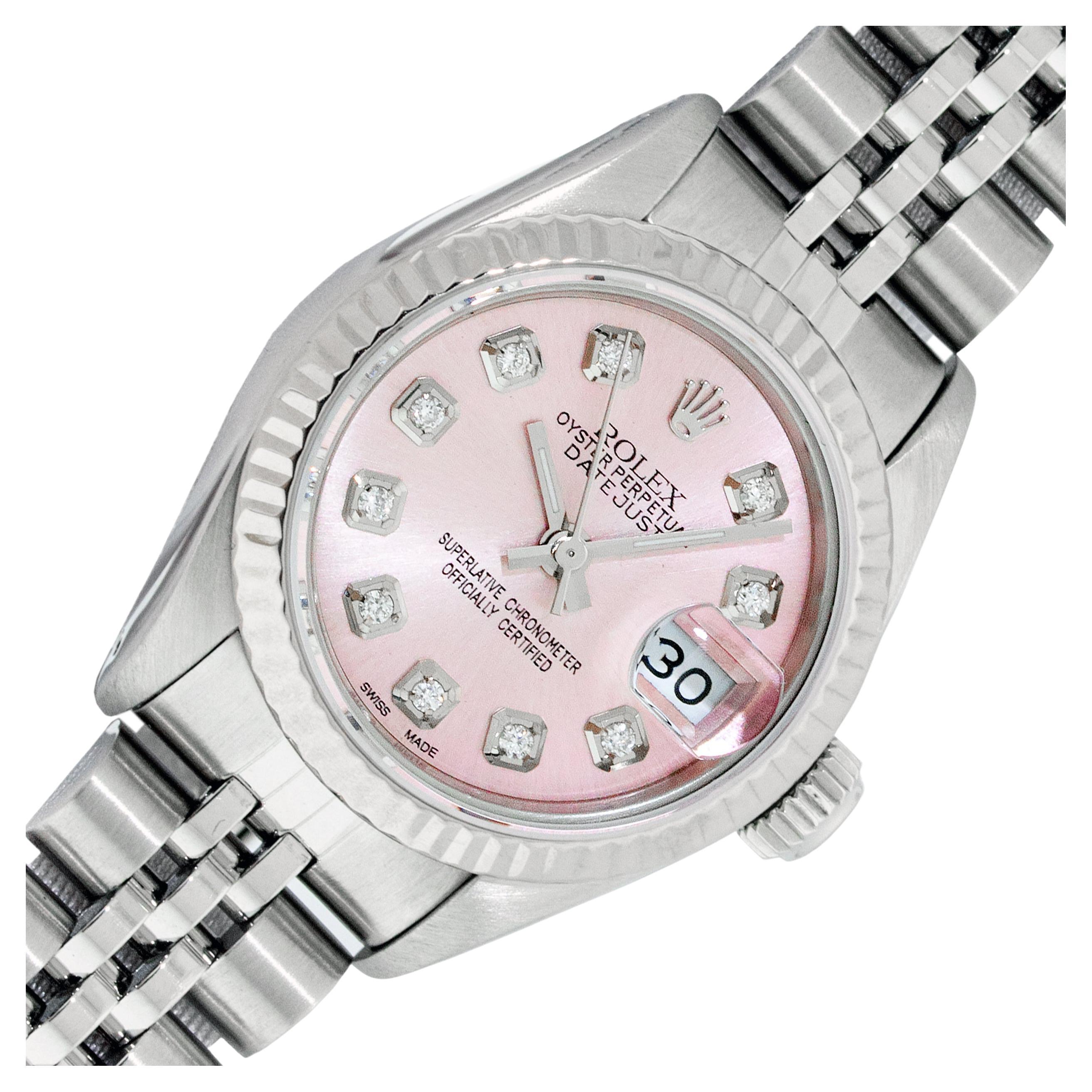 Rolex Extremely Rare Vintage Pink Gold and Steel Combination For Sale ...