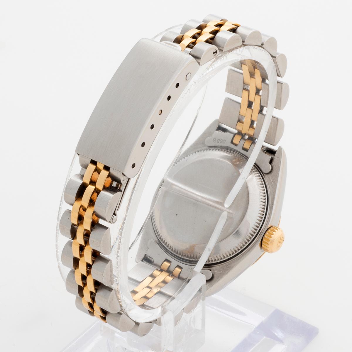 Rolex Lady Datejust Wristwatch 79173, Diamond/Champagne Dial, Jubilee ...