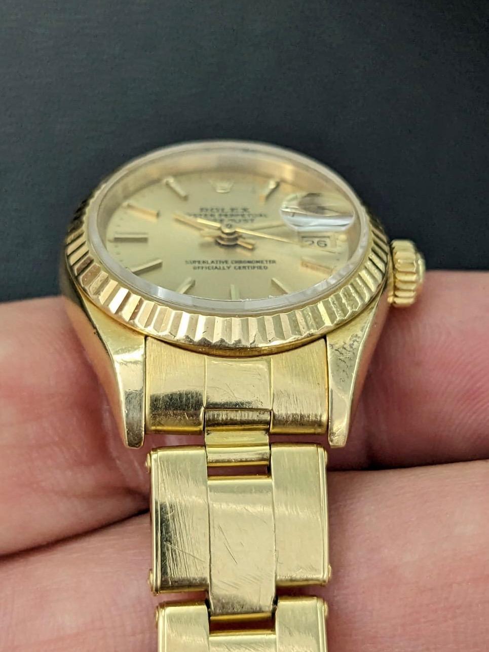 Rolex Lady Datejust referenza 69178 anno 1984 Orologio For Sale at 1stDibs