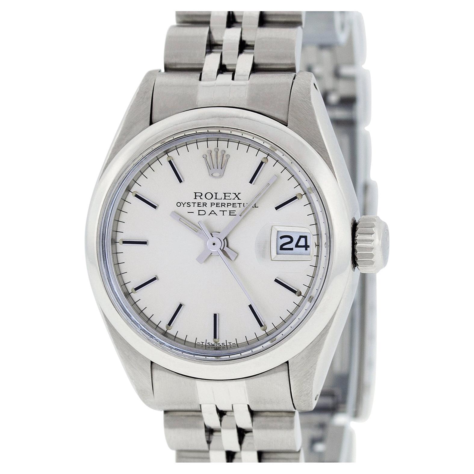 Rolex Lady's Stainless Steel Datejust Automatic Wristwatch Ref 79174 ...