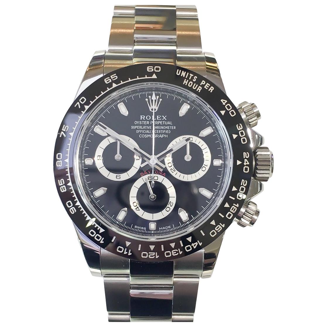 2017 Rolex Daytona Stainless Steel - 4 For Sale on 1stDibs