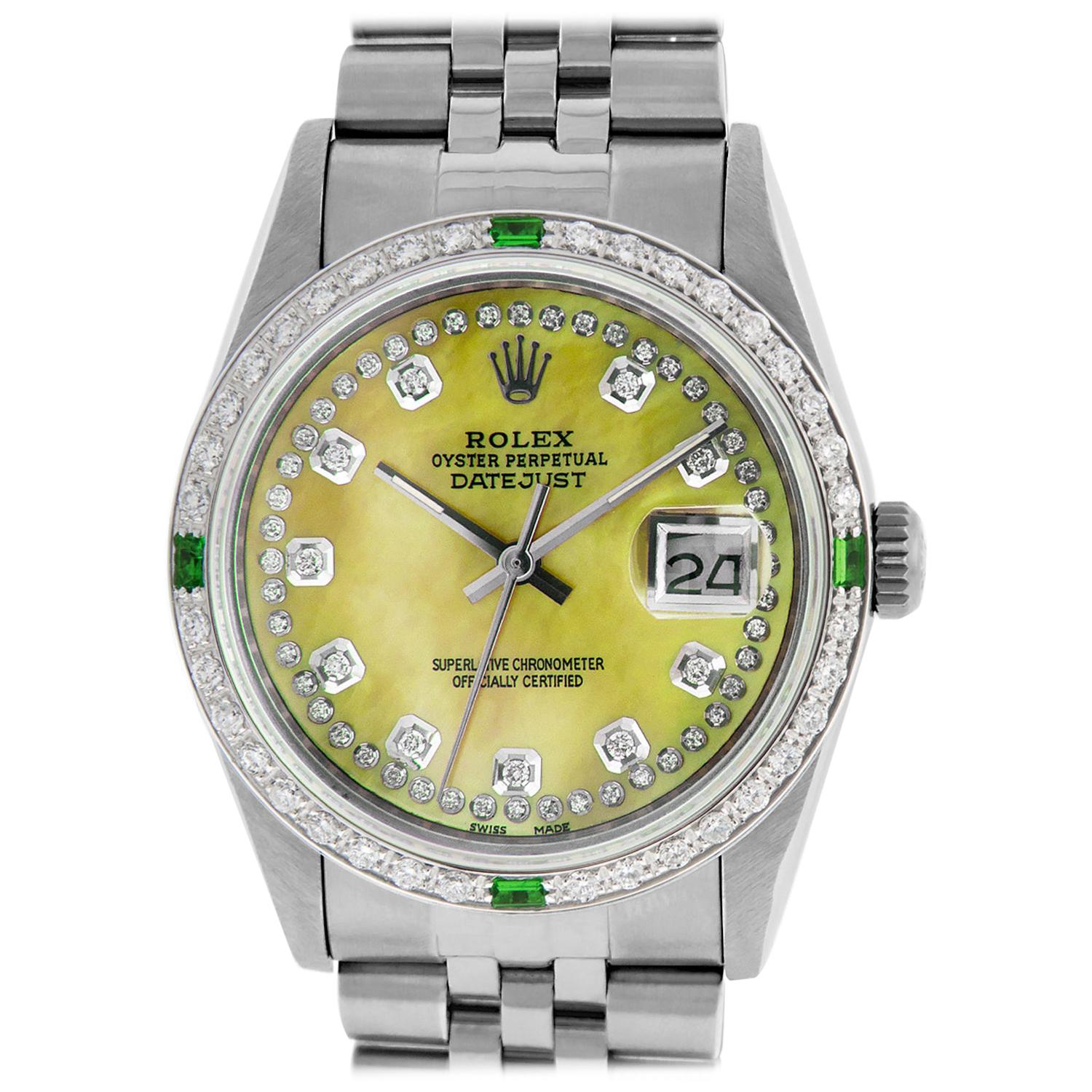 Antique Emerald Wrist Watches - 47 For Sale at 1stdibs