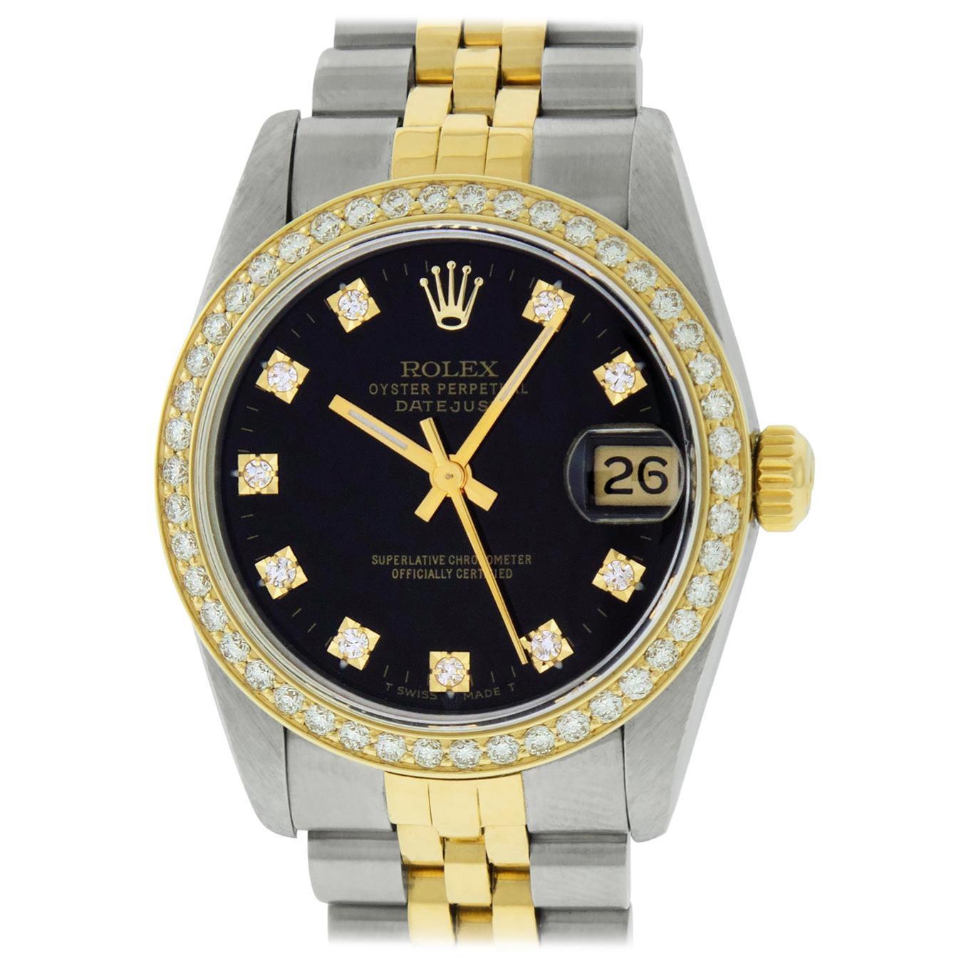 Rolex Steel Mid-Size Oyster with Original Dial and Early Crown from ...
