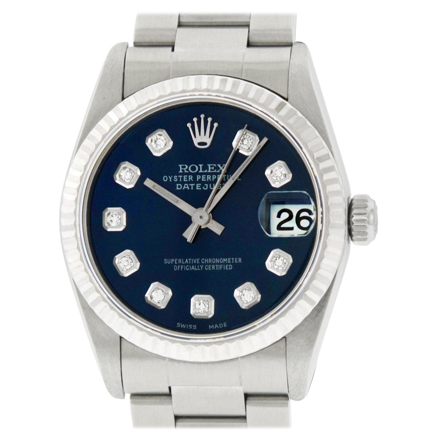 Rolex Steel Mid-Size Oyster with Original Dial and Early Crown from ...