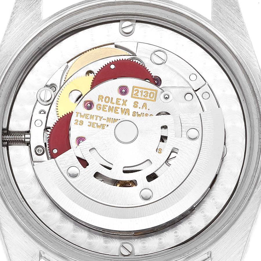 Rolex Midsize Blue Dial Automatic Steel Ladies Watch 67480 For Sale at ...