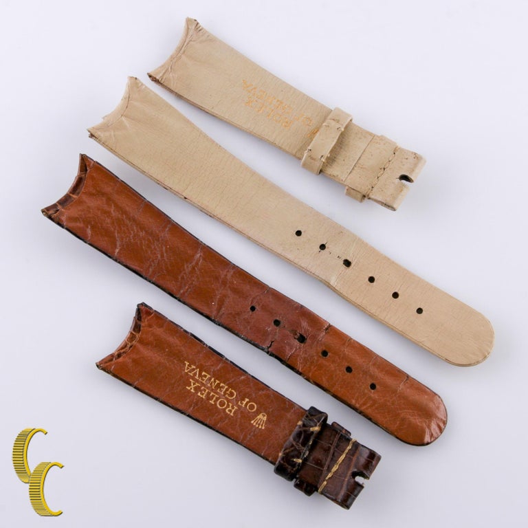 Rolex Modele de Depose 9522 18 Karat Gold Hand-Winding Watch with Box ...