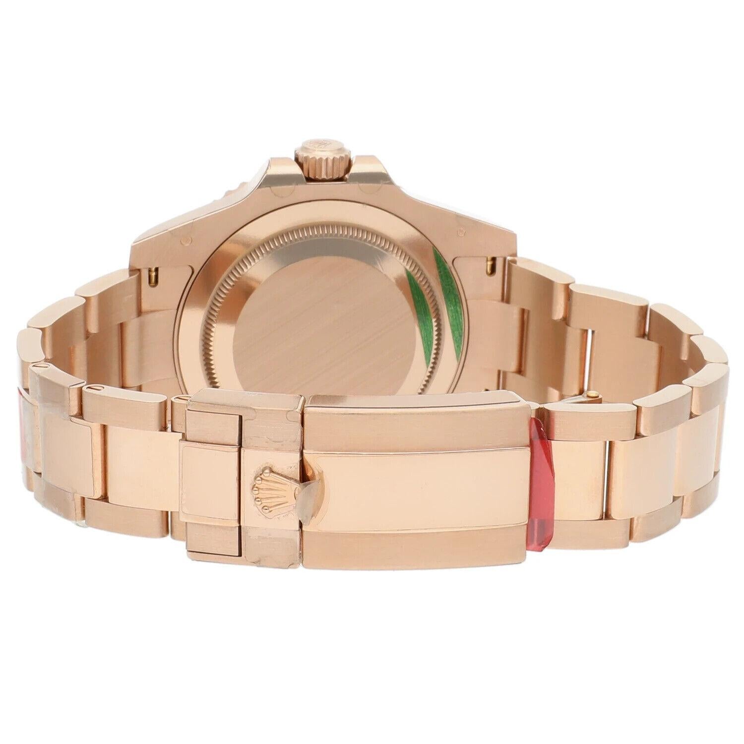 Rolex New GMT-Master II 40mm 126715 Rose Gold With Box/Papers Factory ...