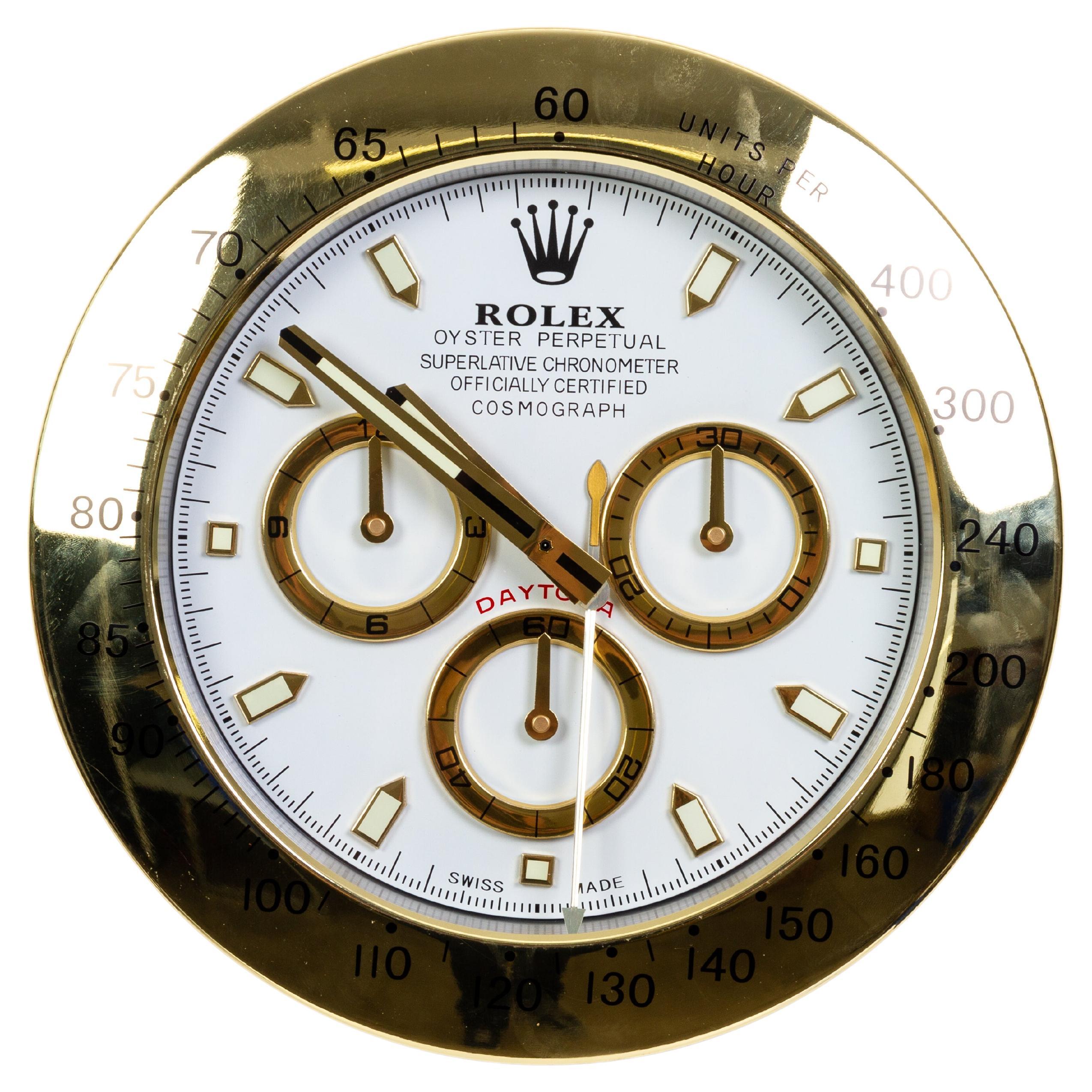 Reloj de pared Cosmograph Oyster Perpetual con certificado oficial ...