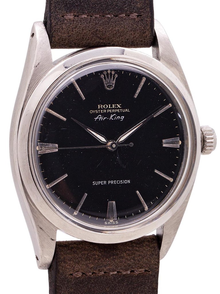 Rolex Oyster Air King “Super Precision” Ref 5504, circa 1959 at 1stDibs ...