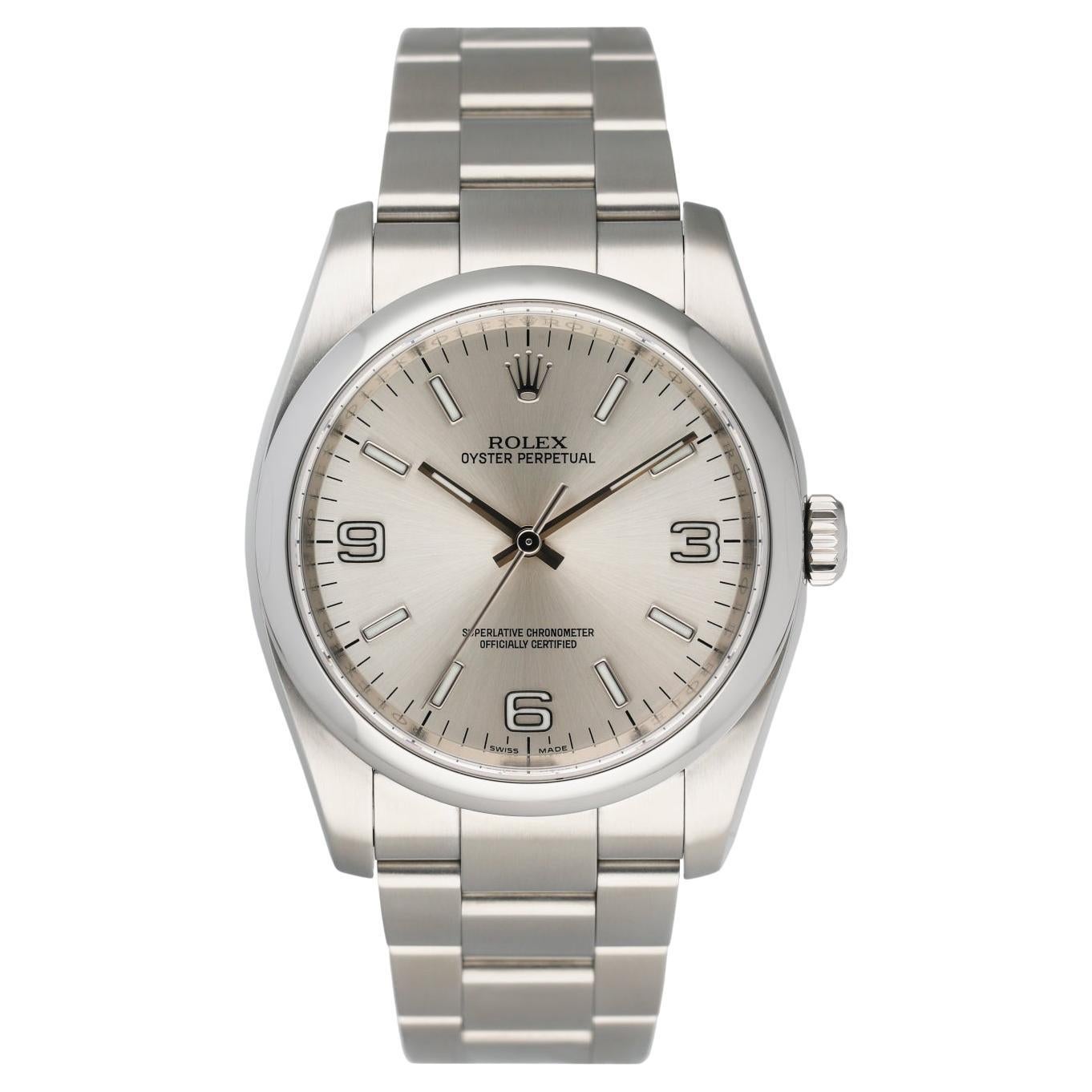 Rolex Oyster Perpetual Men's Stainless Steel Watch 116000 at 1stDibs