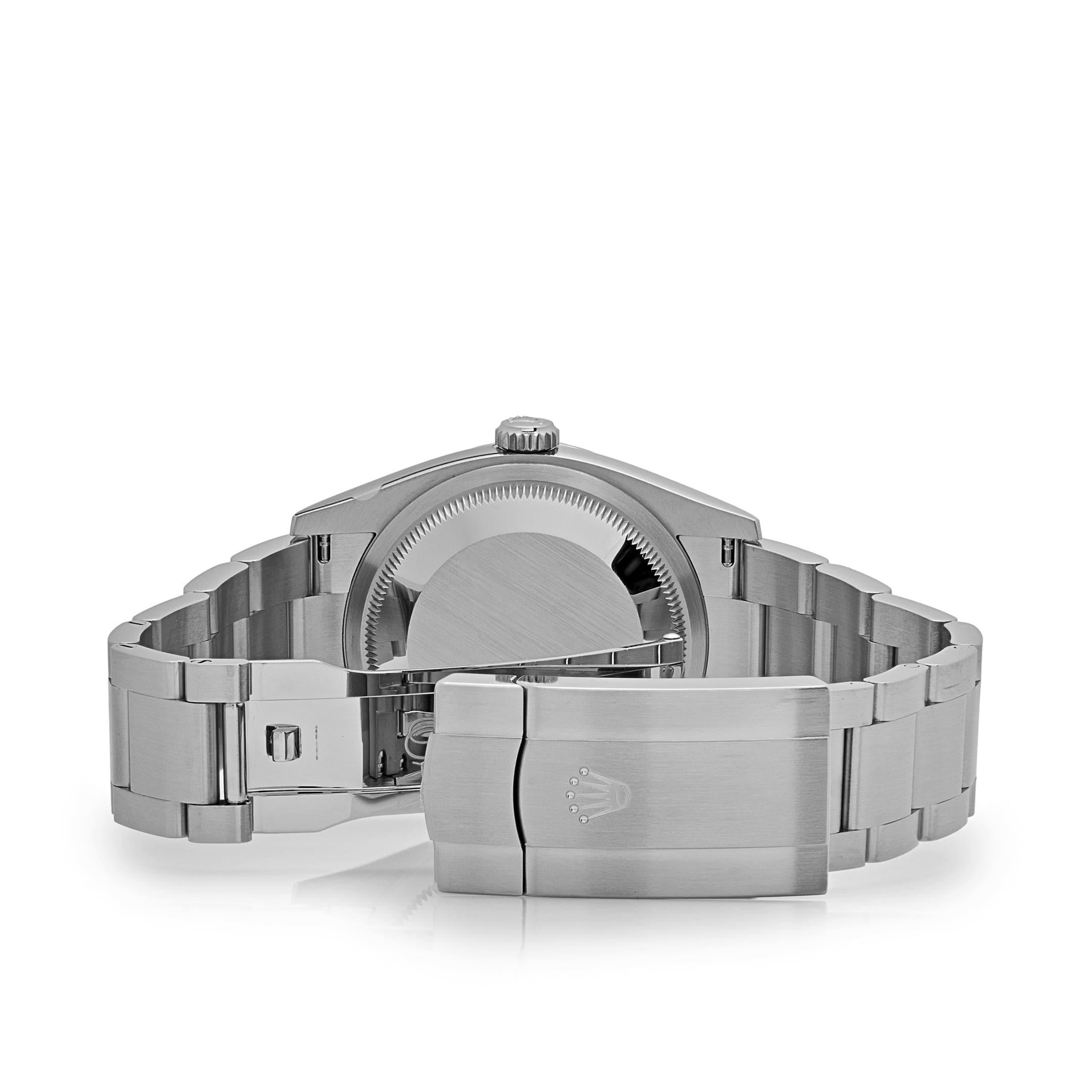 Rolex Oyster Perpetual 126000 Stainless Steel Baby Blue Dial For Sale ...