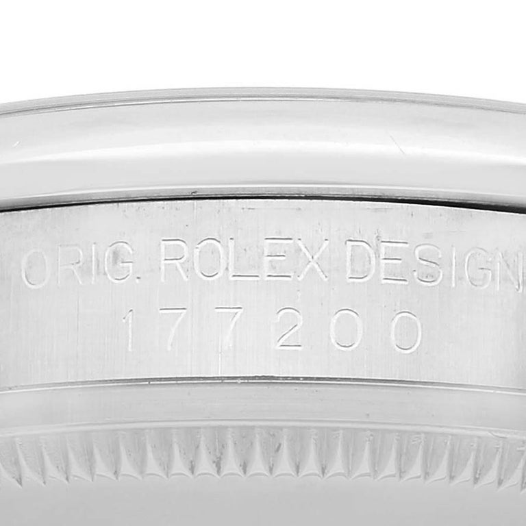 Rolex Oyster Perpetual 31mm Midsize White Dial Ladies Watch 177200 For ...