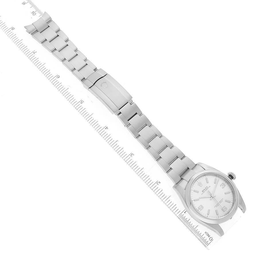 Rolex Oyster Perpetual 36 Silver Dial Steel Mens Watch 116000 For Sale ...