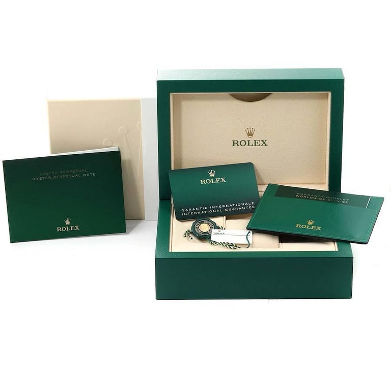 Rolex Oyster Perpetual Automatic Steel Mens Watch 124300 Box Card For ...